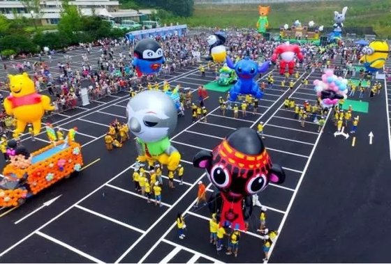 Durable Customized Cartoon Large Inflatable Models For Advertising / Exhibition