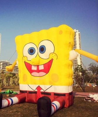 Customized Printed Giant Inflatable Cartoon Characters Cute Inflatable Model