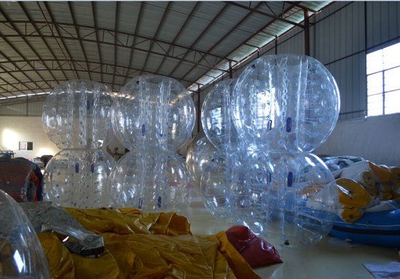 PVC Tarpaulin Inflatable Sports Games Human Hamster Soccer Ball / Bump Ball