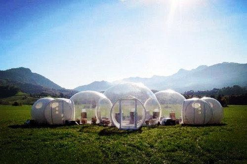 Transparent Inflatable Tent / Outdoor Romantic Inflatable Bubble House