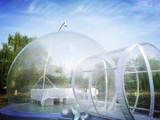 Transparent Inflatable Tent For Watching Meterors , Tramparent Inflatable Camping Tent