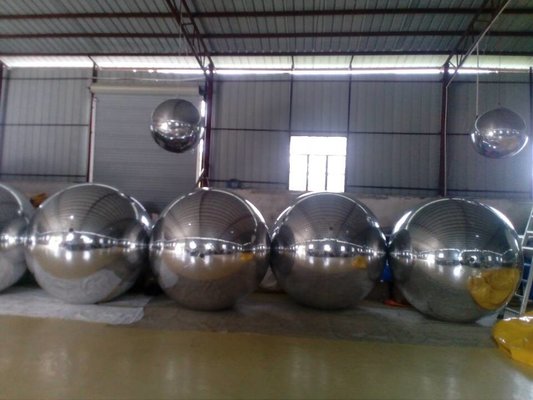1m pvc inflatable mirror ball, CE customizewdinflatable ball