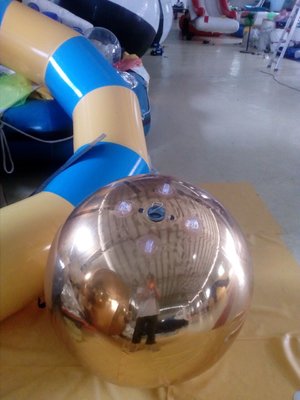 1m pvc inflatable mirror ball, CE customizewdinflatable ball