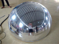 Semicircular Inflatable Disco Ball Novel Reflective Mirror Ball With Fireproof