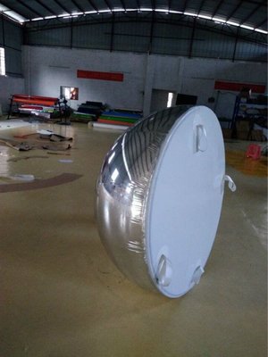 Semicircular Inflatable Disco Ball Novel Reflective Mirror Ball With Fireproof