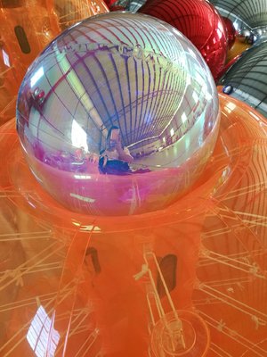 Carton Package Inflatable Advertising Air Balloons For Concerts , Rtail Displays