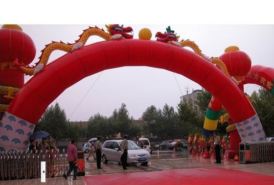 Oxford Cloth Inflatable Advertising Products Custom Inflatable Arch For Sports Game