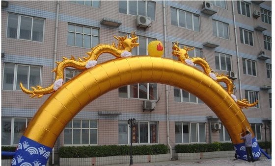 Oxford Cloth Inflatable Advertising Products Custom Inflatable Arch For Sports Game
