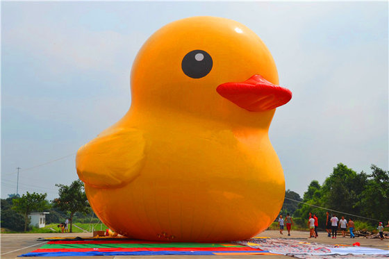 Yellow Big Duck Custom Inflatable Products Model For Adversiting Show In Outdoor