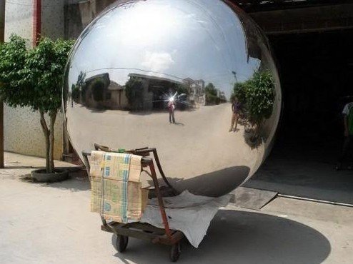 Different  Colour PVC Inflatable Mirror Ball For Advertising / Outdoor  Decoration Inflatable Ball