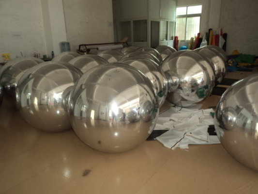 Different  Colour PVC Inflatable Mirror Ball For Advertising / Outdoor  Decoration Inflatable Ball