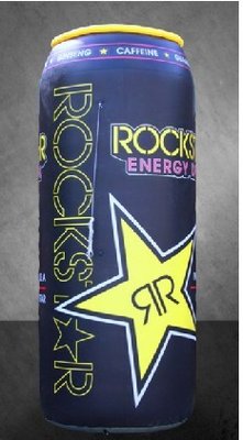 Popular Style Inflatable Advertising Products Custom Water Bottle Durable Lightweight