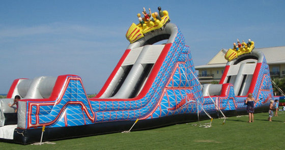 0.55mm pvc Tarpaulin Children's Playground Outdoor Sports Athletics Track Inflatable Obstacle