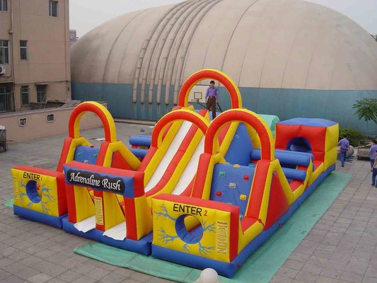 Challenging Obstacle Inflatable Sports Games for kids , children ,  teenager