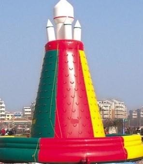 PVC-Planen-mobile riesige aufblasbare Sportspiel-Aufstiegs-Wand kundengebundene Größe
