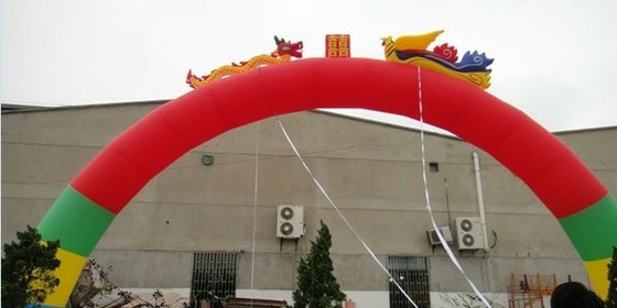 PVC Inflatable Advertising Products 6 X 3M Inflatable Arch For Promotional