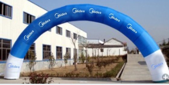 420D Oxford Continuous Air Supplying Arch Inflatable Advertising Products For Drawing Attention