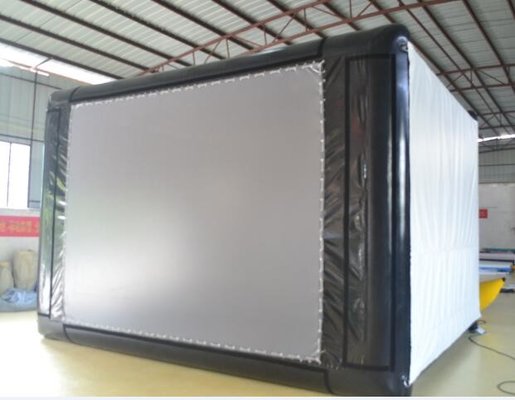 Outdoor Inflatable Cinema Screen Commercial Inflatable Blow Up Movie Screen