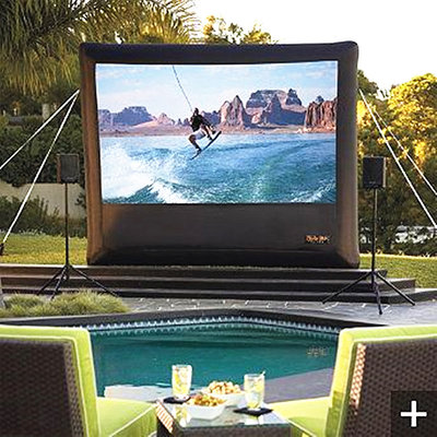 Outdoor Inflatable Cinema Screen Commercial Inflatable Blow Up Movie Screen