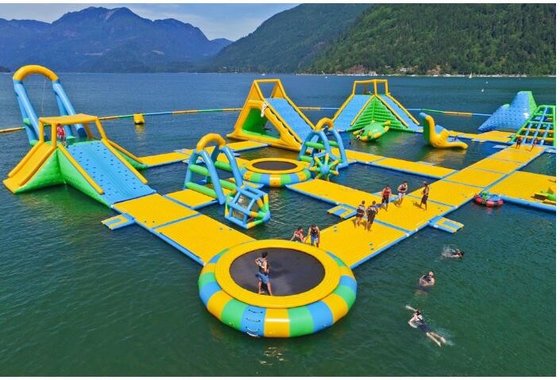 Inflatable Floating Water Park Games For Adults chirdren Used