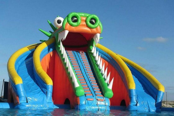 Aqua-Park-Ausrüstungs-projektiert aufblasbare Wasser-Park-Spiele 0.9mm PVC-Plane