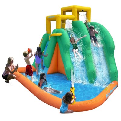 PVC Giant Inflatable Water Amusement Park / Inflatable Sports Game For Kids
