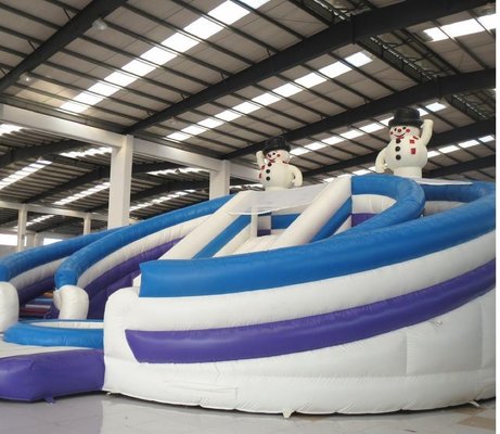 Airtight Beach Inflatable Backyard Water Park / Water Games For Outdoor