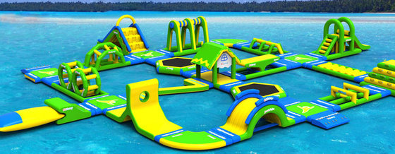 Customizable Size Inflatable Water Park Digital Printing For Amusement Park