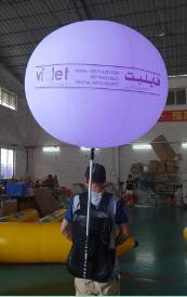 1.2 / 2 / 3 Meter Inflatable Advertising Balloons For Indoor Celebration