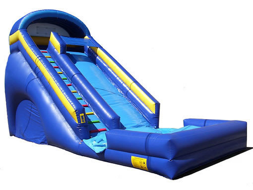 Outdoor Fashion Inflatable Toy Inflatable Water Slide With Swimming Pool For Children