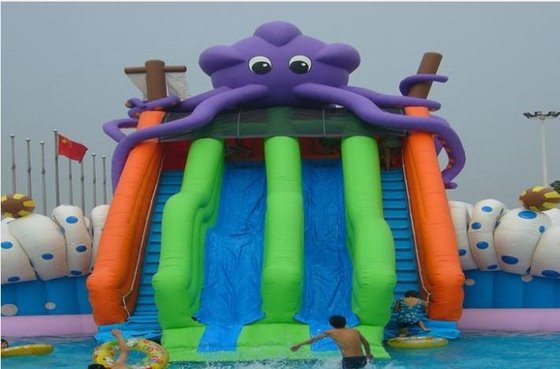 Commercial Inflatable Water Playground , Inflatable Backyard Water Park For Kids
