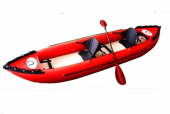 Adults Fishing / Playing PVC Inflatable Boat With Air Pump , Different Style