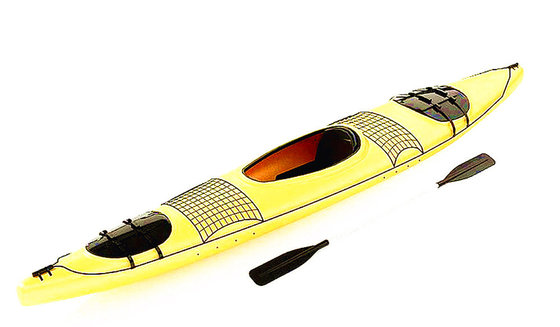 Yellow Waterproof PVC Inflatable Boat Excellent Peeling Material For Summer Toys