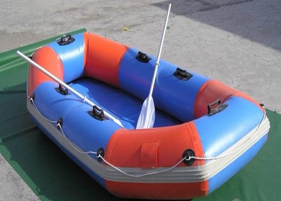 0.8mm PVC Inflatable Boat , Launch And Motorboat For Beach , Lake And Very Big Swimming Pool