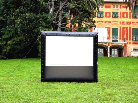 Giant Inflatable Movie Screen Projection Screen Outdoor Movie Display For Events