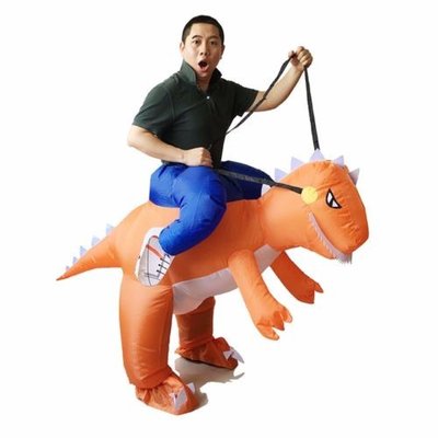 Kinderaufblasbare Zeichentrickfilm-Figuren/gehende Dinosaurier-Maskottchen-Explosions-Kostüme