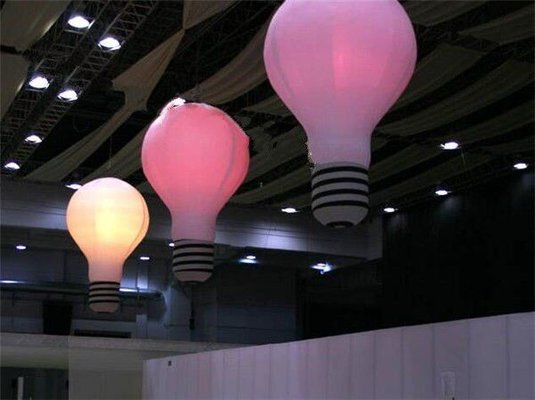 Interesting Show Custom Inflatable Products Different Style And Color / Model With Light