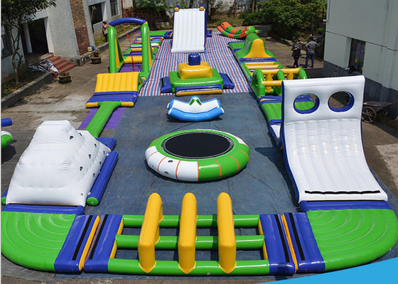 PVC Tarpaulin Material Inflatable Water Park For Summer Adult Harrison