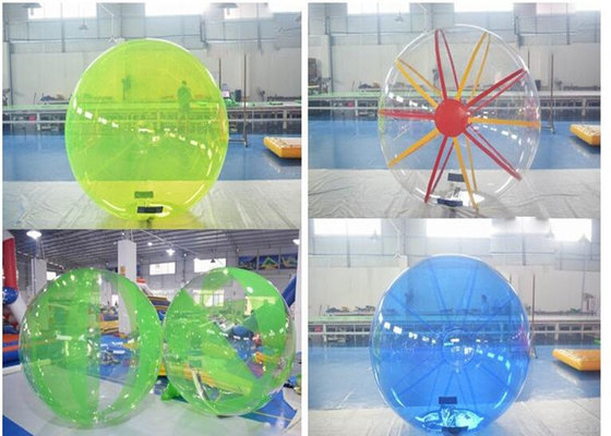 0.9mm PVC Inflatable Water Walking Ball Zorb Ball 1.5M Diameter With Air Pump