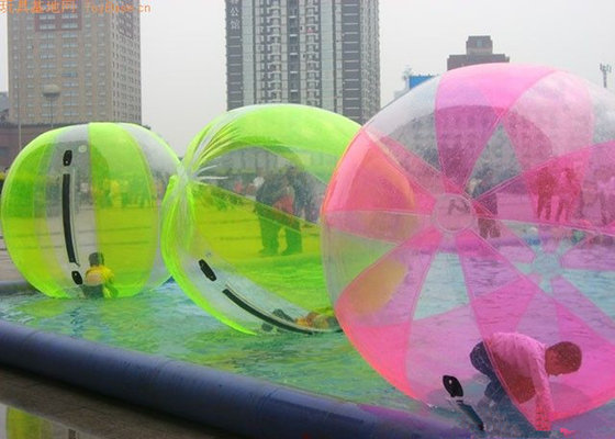 0.9mm PVC Inflatable Water Walking Ball Zorb Ball 1.5M Diameter With Air Pump