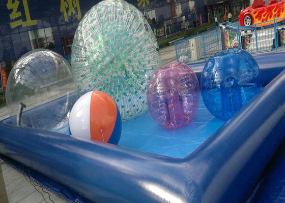 0.9mm PVC Inflatable Water Walking Ball Zorb Ball 1.5M Diameter With Air Pump