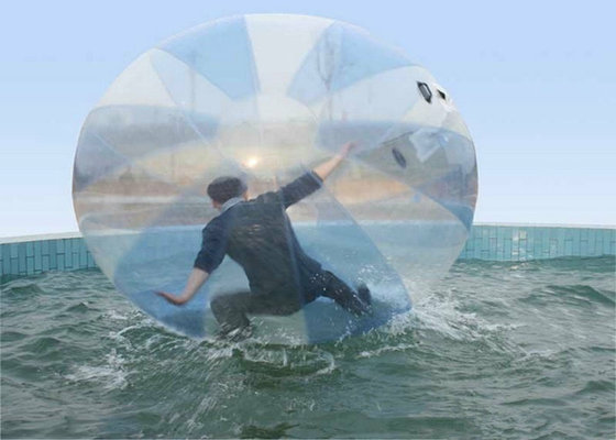 0.9mm PVC Inflatable Water Walking Ball Zorb Ball 1.5M Diameter With Air Pump