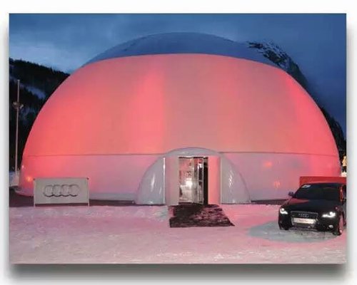 Colouful Inflatable Party Tent , Large - Scale Outdoor Exhibition Tent With Pvc