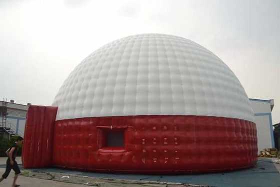 Durable Inflatable Camping Tent  for event and party , PVC Cloth inflatable dome tent