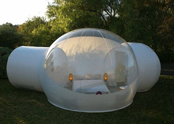 Tramparent  inflatable tent for outdoor viewing , watching  flashing star , evening canteen