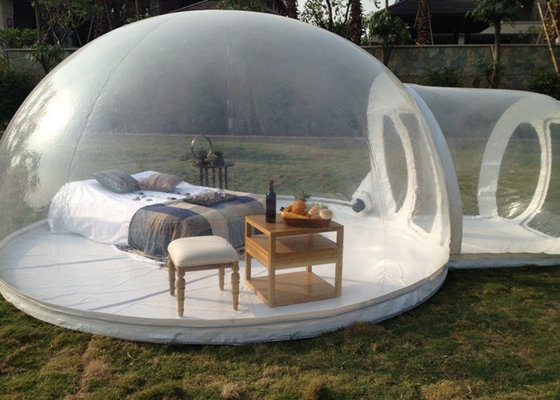 PVC Tarpaulin Inflatable Party Tent for hike walking , self driving travelling