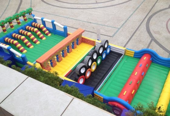 Customized Inflatable Water Park Obstacle Floating Fun Water Toy For Kids