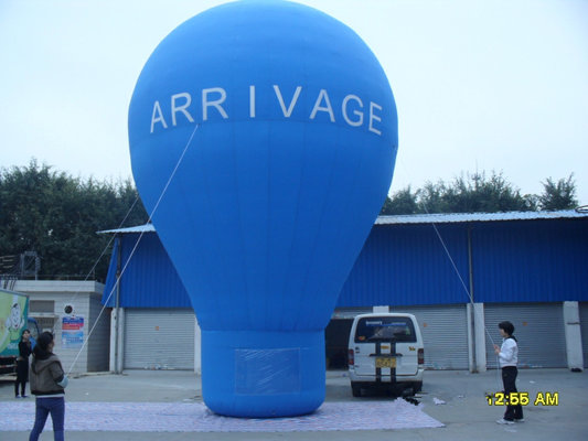 Commercial Inflatable Advertising Balloons With Led / Colorful Inflatable Backpack Ball