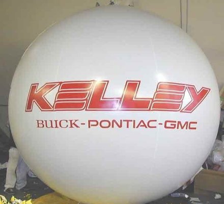 PVC Material Inflatable Advertising Air Balloons / Custom Advertising Balloons With LED Lights