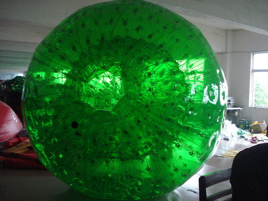 PVC Outdoor Inflatable Sports Games / Inflatable Boccer Ball For Child Play